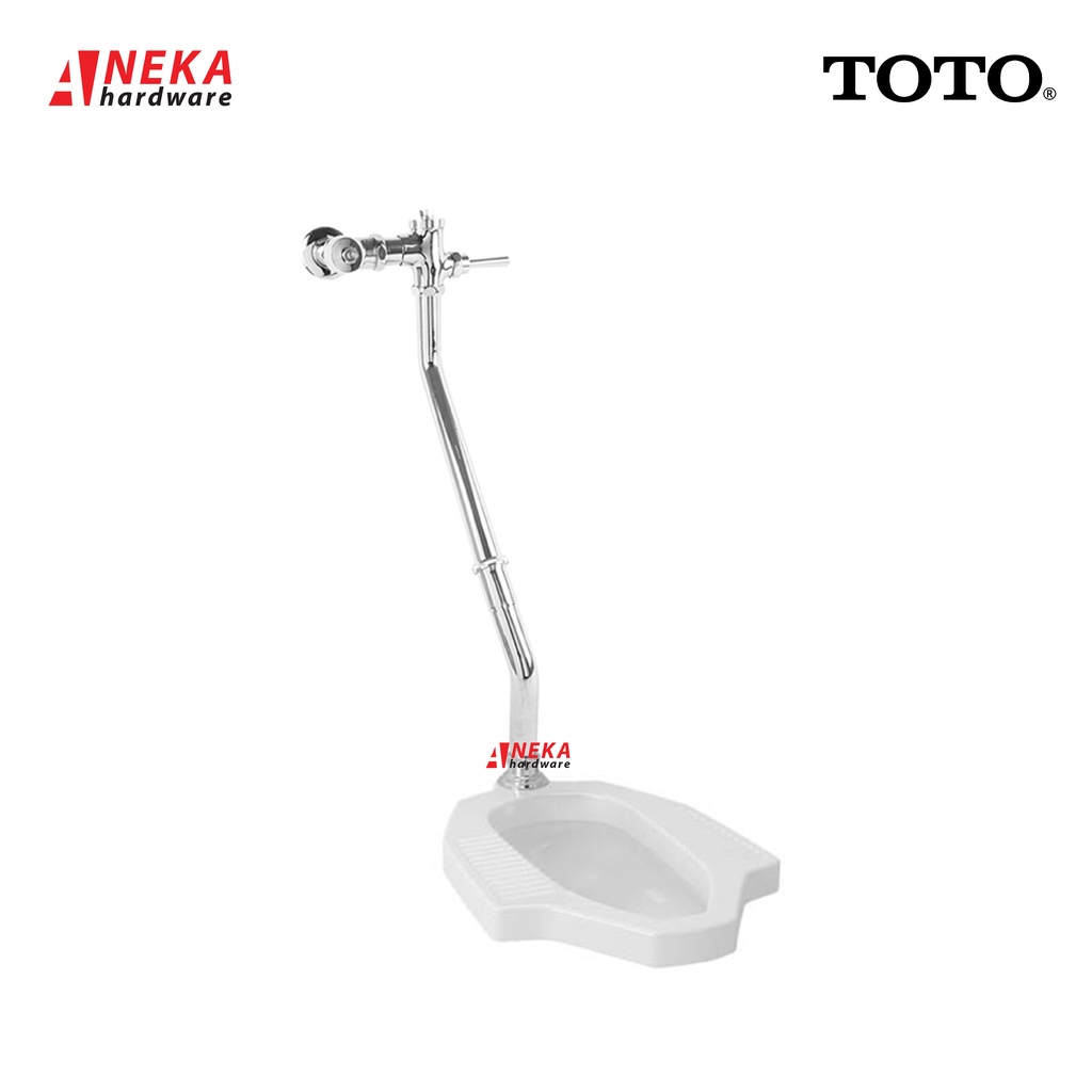 Jual CLOSET JONGKOK TOTO SET PUSH VALVE ORIGINAL KOMPLIT | Shopee Indonesia