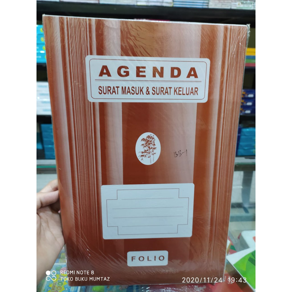 Jual Buku Agenda Surat Masuk Dan Surat Keluar Folio | Shopee Indonesia