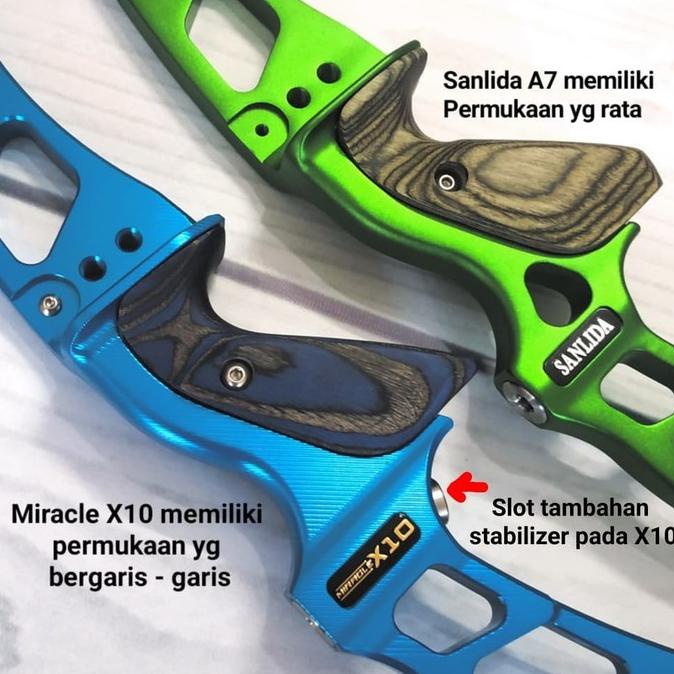 Jual Riser Olympic Recurve ILF Sanlida X10 | Shopee Indonesia