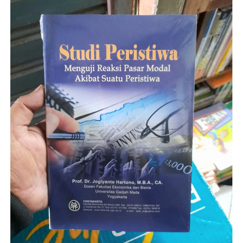 Jual Studi Peristiwa - Jogiyanto Hartono Buku Original BPFE HVS ...