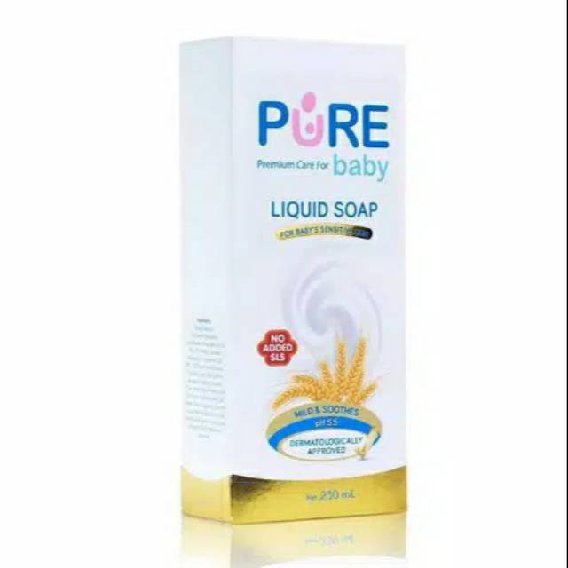 Jual PURE BABY PUREBABY LIQUID SOAP 230 ML - JB | Shopee Indonesia