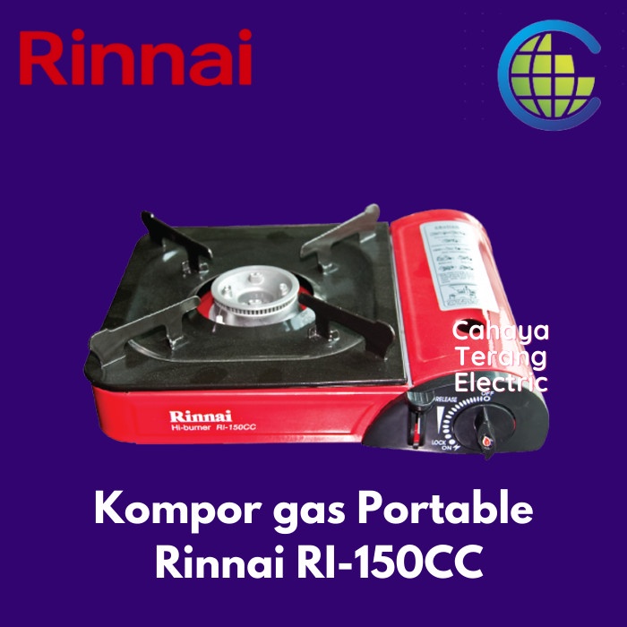 Jual Rinnai Kompor gas RI-150CC RI 150CC Portable Travel | Shopee Indonesia