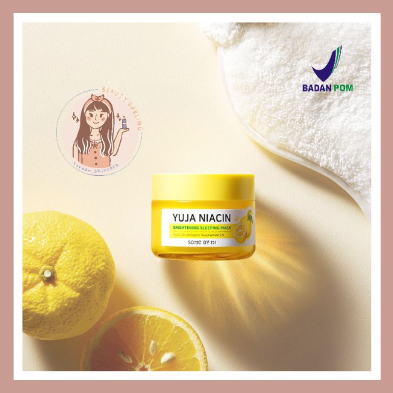 Jual BPOM Somebymi Yuja Niacin Brightening Sleeping Mask 60ml | Shopee ...