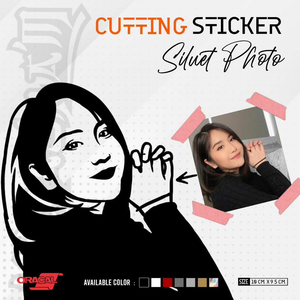 Jual Cutting Sticker Custom Siluet Foto | Stiker Cutting Custom Siluet ...