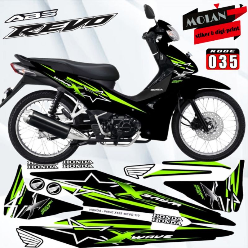 Jual Decal Sticker Striping Variasi Revo Absolute 110 2010-2013 ...