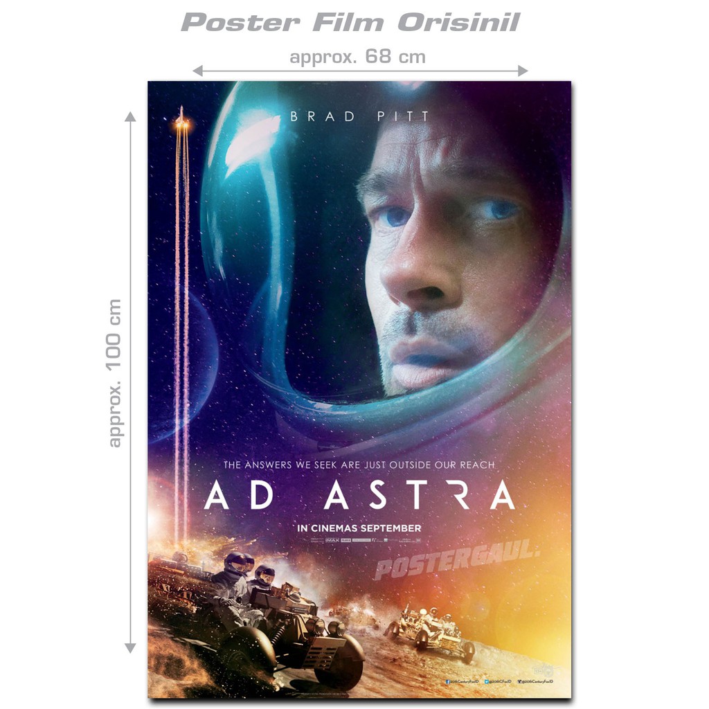 Jual Poster Film AD ASTRA - original Indonesian one sheet, ukuran 68 x ...