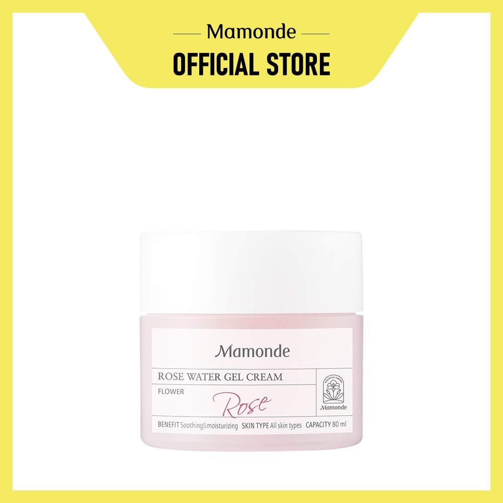 Jual Mamonde Rose Water Gel Cream 80ml | Shopee Indonesia