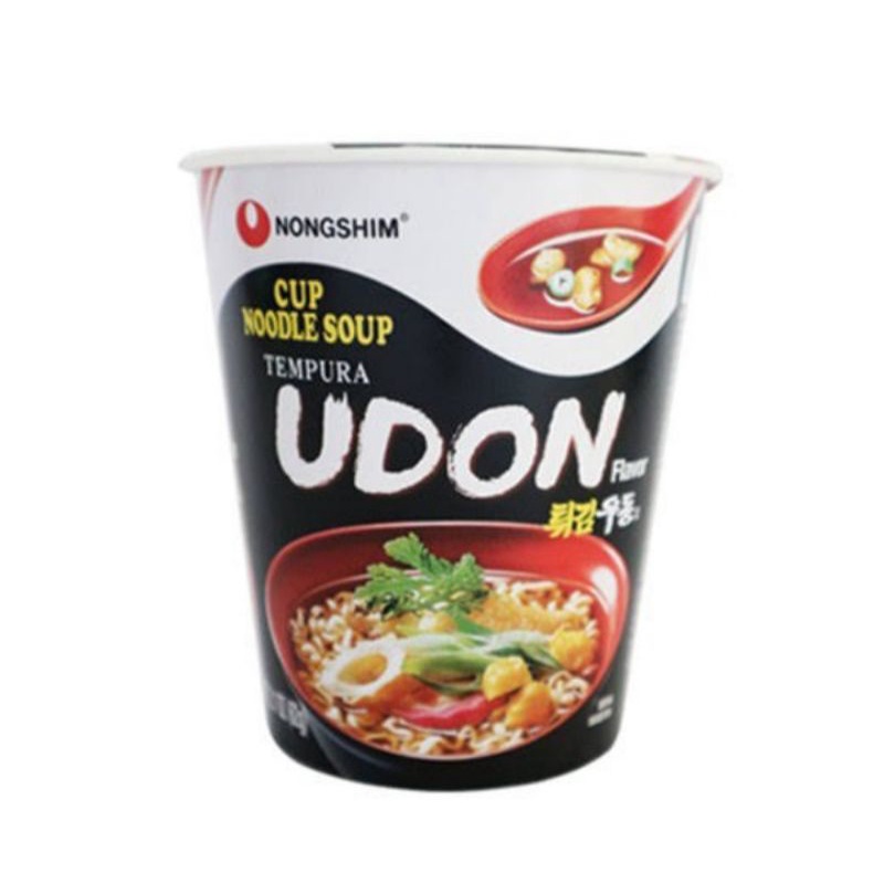 Jual Nongshim Udon Cup/Mi Instan Rasa Tempura Udon KHALAL 62g | Shopee ...