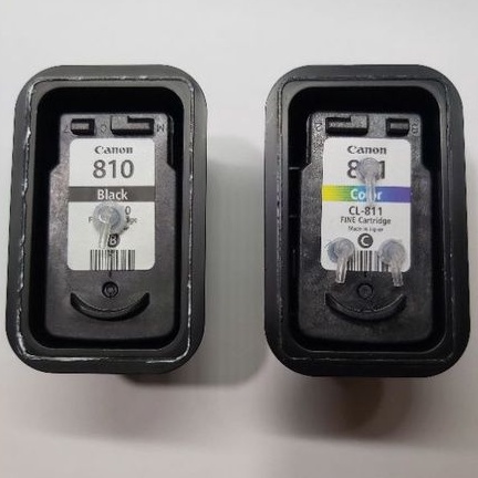 Jual Tinta Cartridge Canon PG 810 CL 811 Siap Pakai Modif Infus Recycle ...