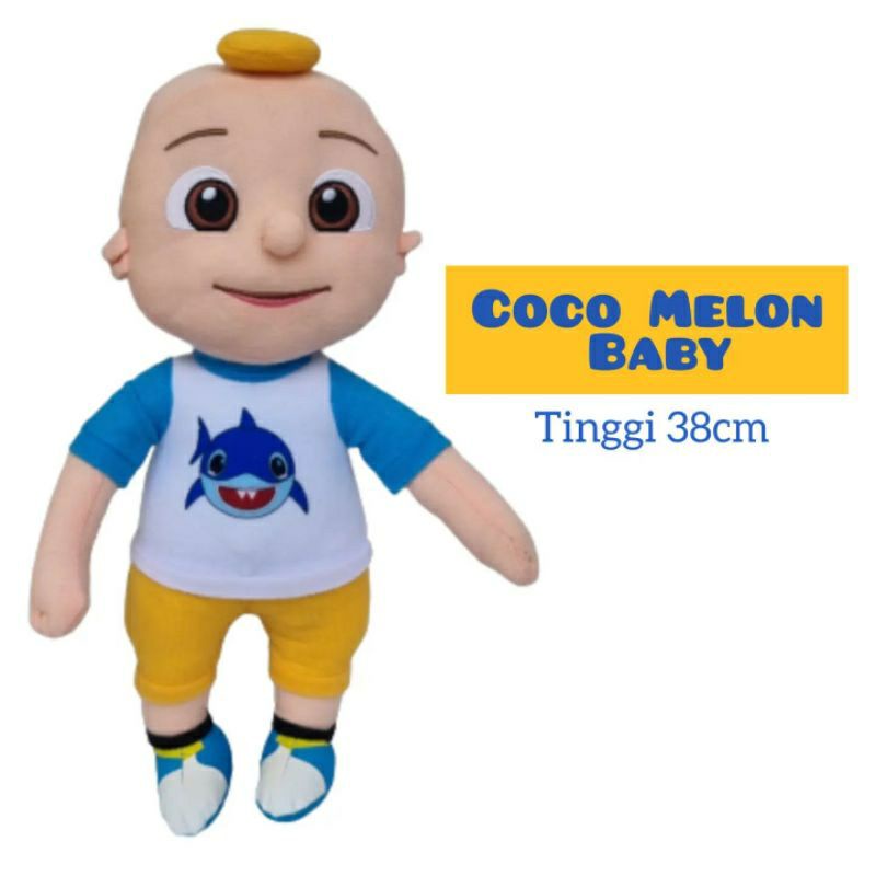 Jual Boneka Coco melon baby kartun anak baby jhon | Shopee Indonesia