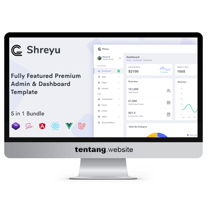 Jual Shreyu Admin Dashboard Angular React Vue Laravel | Shopee Indonesia Jual Shreyu Admin Dashboard Angular React Vue Laravel | Shopee Indonesia