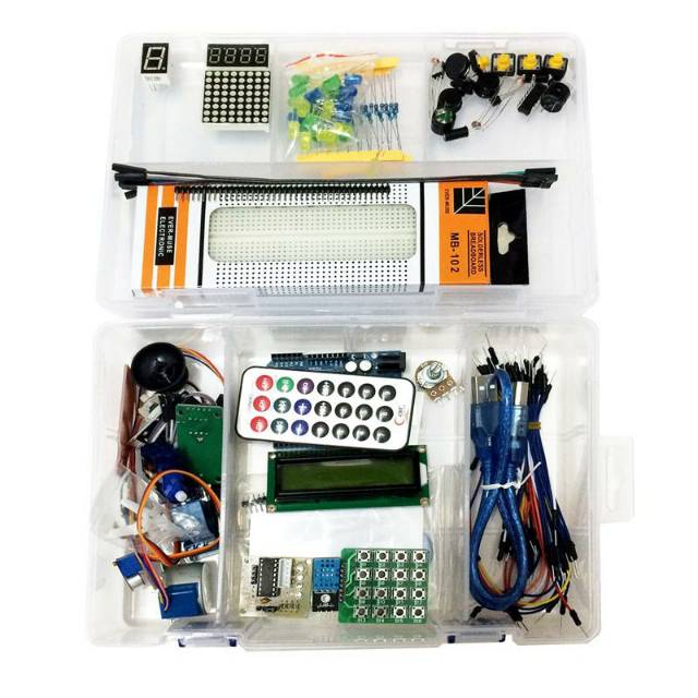 Jual Paket arduino Uno R3 starter kit compatible 5 | Shopee Indonesia