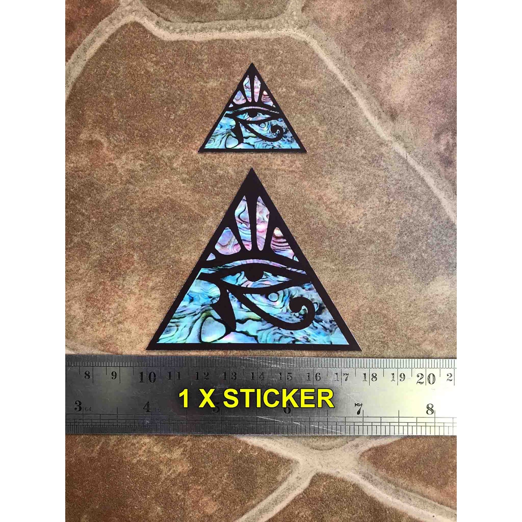 Jual Pyramid Eyes Sticker Tempel Illuminati | Shopee Indonesia