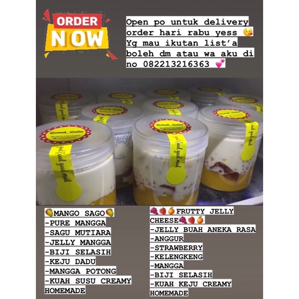 Jual MANGO SAGO / DESSERT SEHAT DAN NIKMAT | Shopee Indonesia