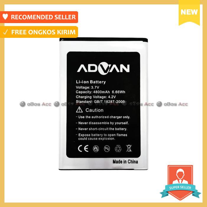 Jual Baterai Advan S5E Nxt S 5 E Double Power Batre Batrai Hp - Komponen Handphone - Baterai ...