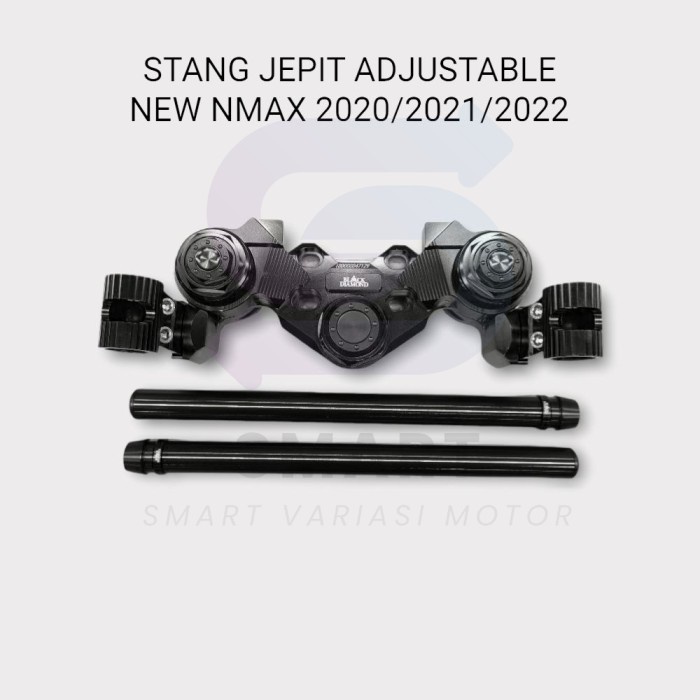 Jual Stang Jepit NMAX All New 2020 Black Diamond Full CNC Quality ...