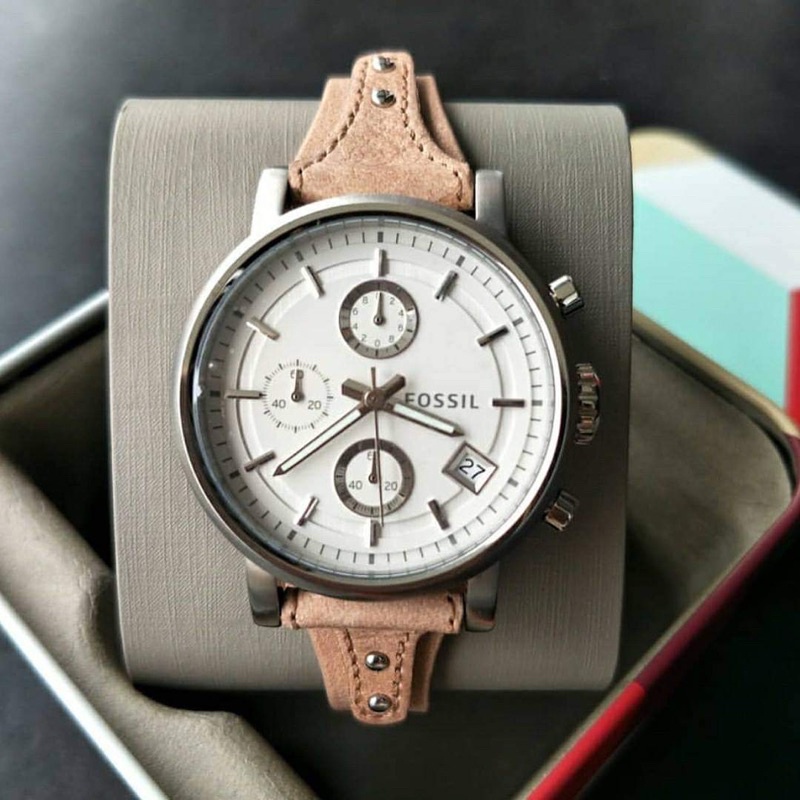 Jual FS Boyfriend Leather Strap Watch | Shopee Indonesia