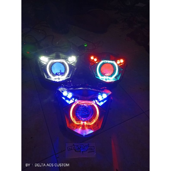 Jual Biled Beat Fi / Beat Esp/Street 2013 - 2019 Headlamp ORY Honda ...