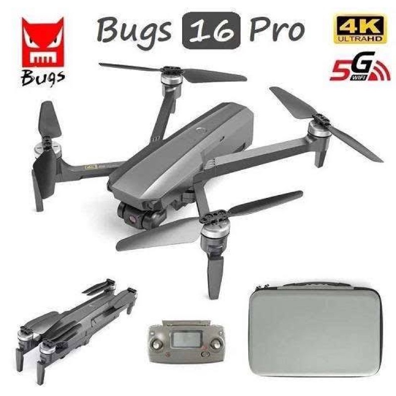 Jual MJX RC BUGS 16 PRO 3-AXIS GIMBAL 4K CAMERA FOLDABLE DRONE | Shopee ...