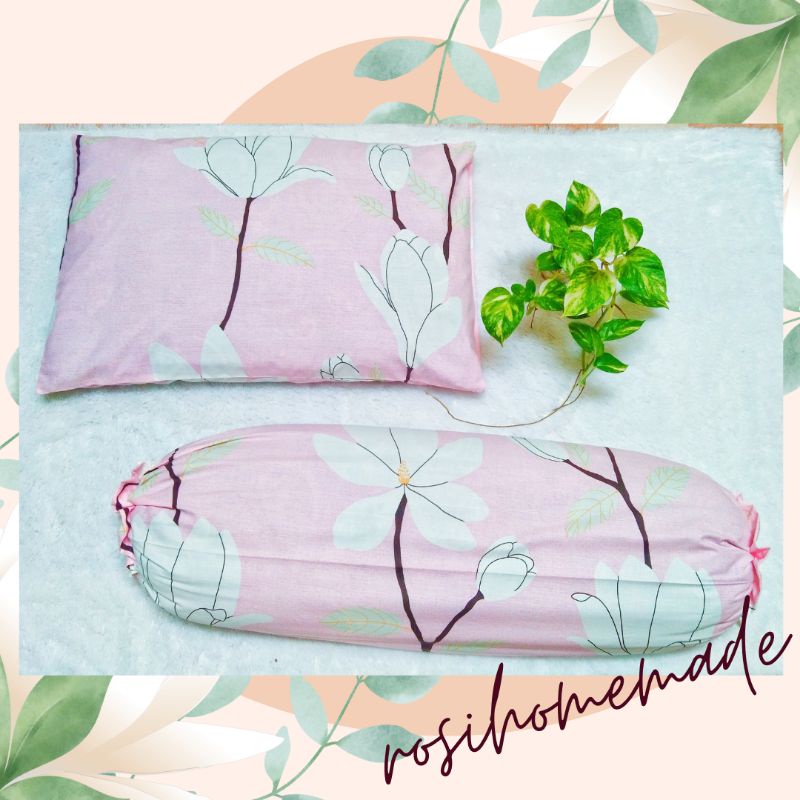 Jual 1 set sarung bantal tidur dan guling Ukuran 45*65cm | Shopee Indonesia