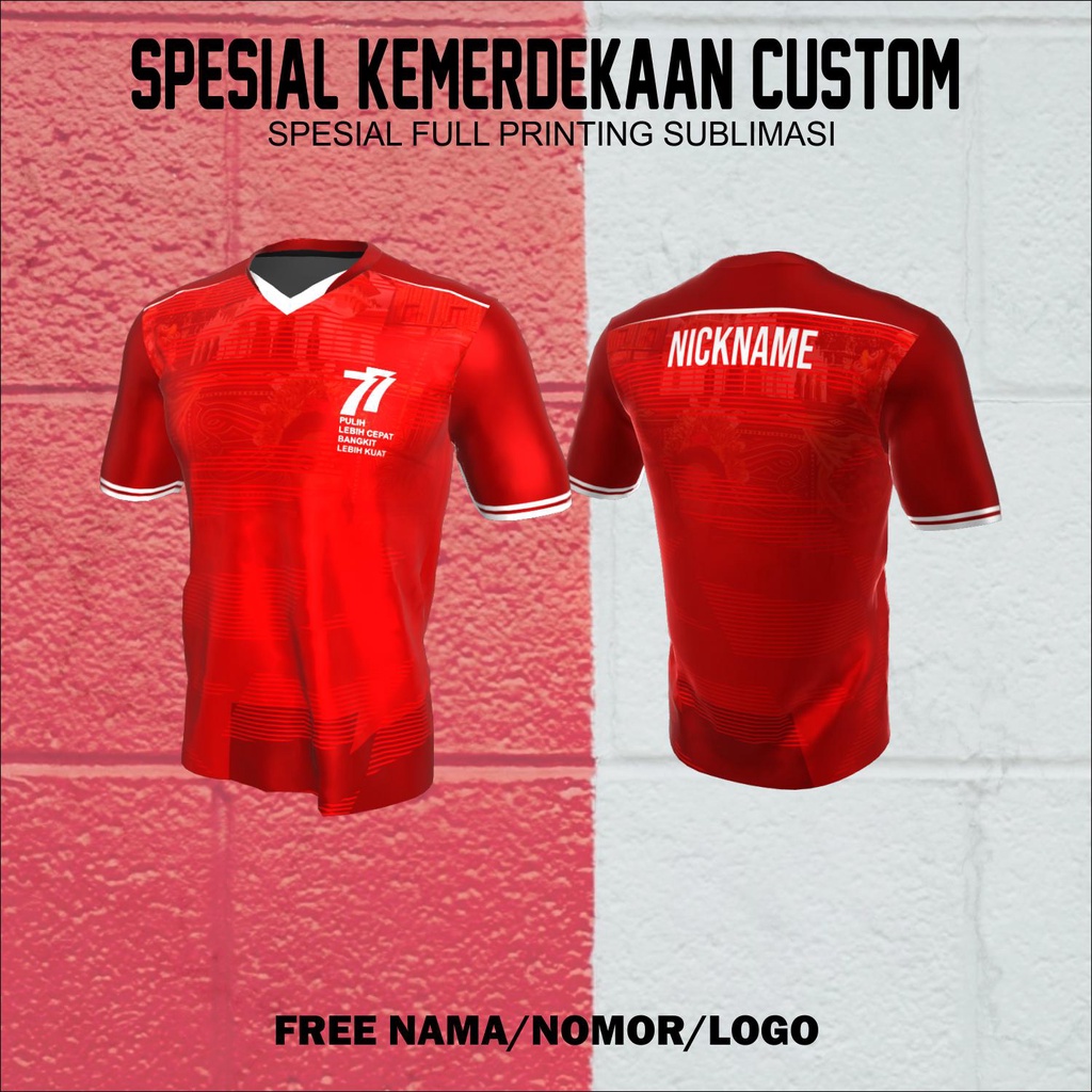 Jual Baju Kaos 17 Agustus 2022 Merdeka Garuda HUT RI 72 Distro Cowok ...