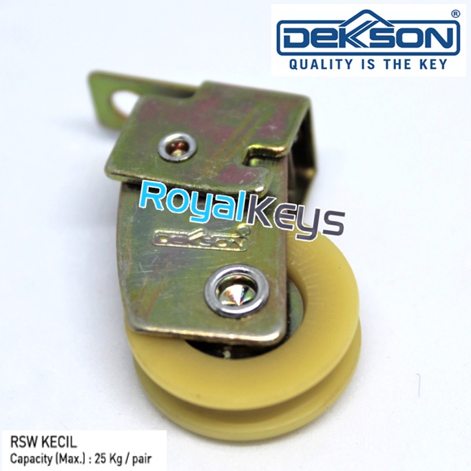 Jual Roller Sliding Window RSW Kecil Dekson Dekkson Roda Sliding ...