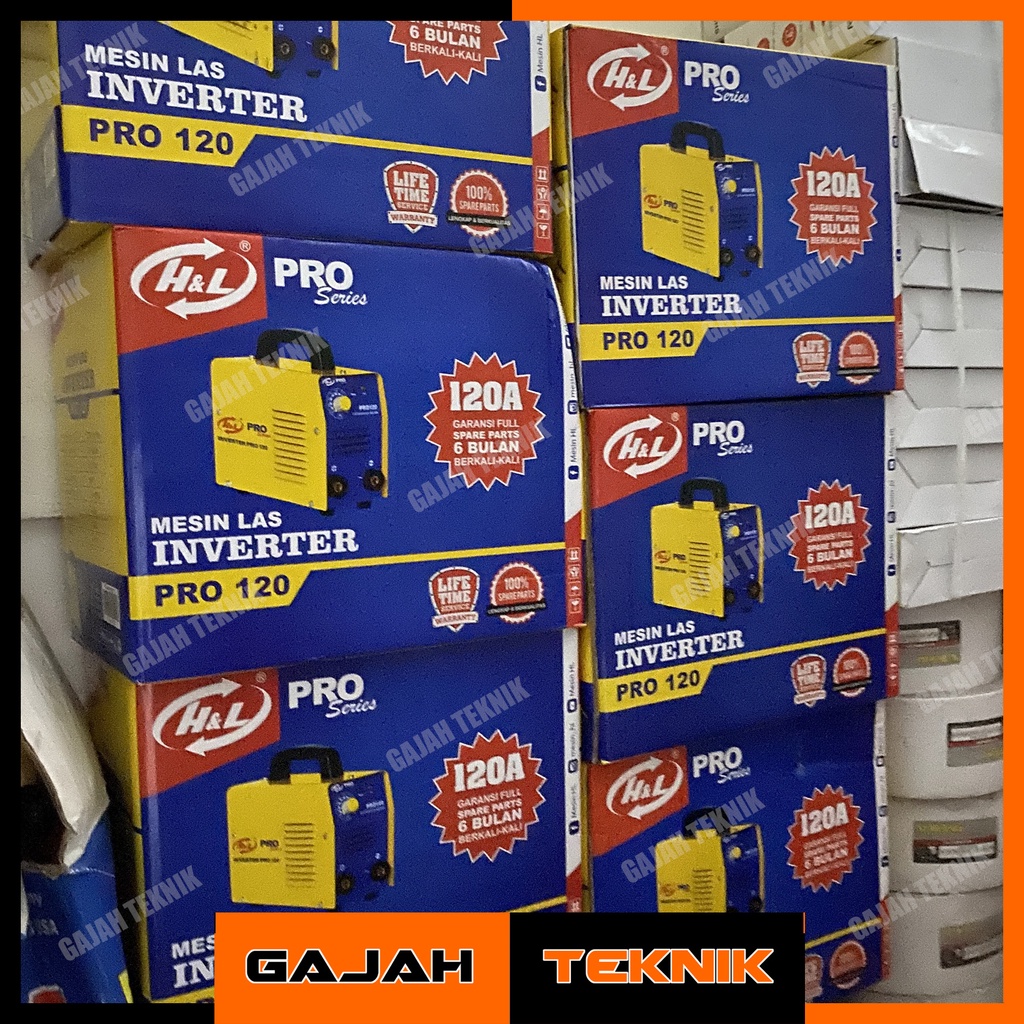 Jual Mesin Las / Trafo Las H&L Inverter Pro 120 Welding Machine ...