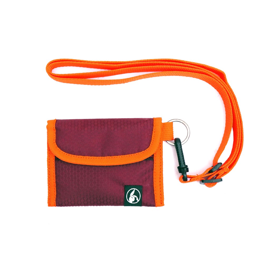 Jual KIZARU - Pochi Neck Wallet Maroon | Shopee Indonesia