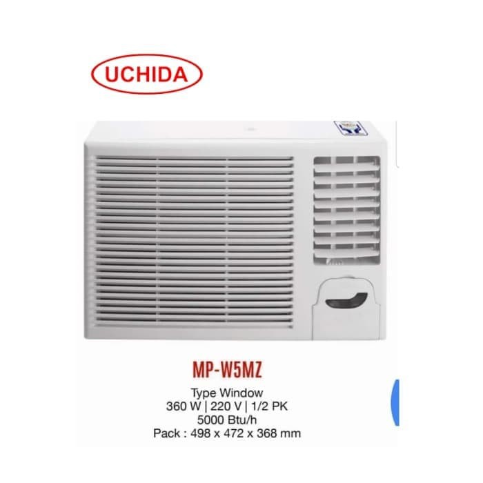 Jual Top Brand Ac 1/2PK Window Uchida-MP-W5MZ Murah | Shopee Indonesia