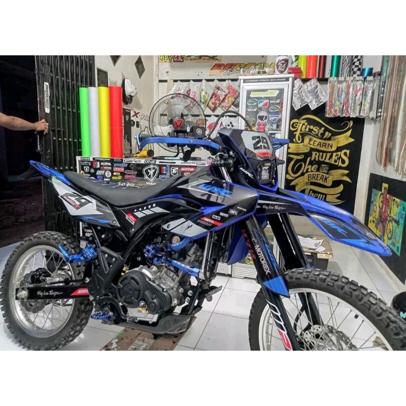 Jual Decal Sticker yamaha Wr 155 full custom | Shopee Indonesia