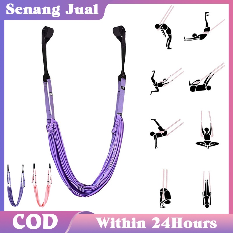 Jual Tali Yoga Aerial Perlengkapan Yoga Swing Ayunan Yoga Untuk Latihan ...
