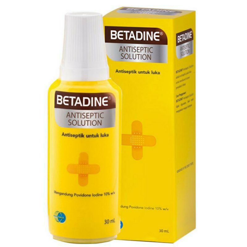 Jual Betadine sol Antiseptic 30 Ml | Shopee Indonesia
