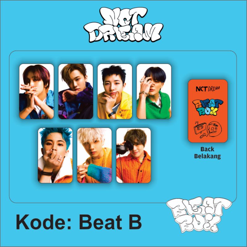 Jual Photocard NCT Dream Beatbox (Unofficial) | Shopee Indonesia