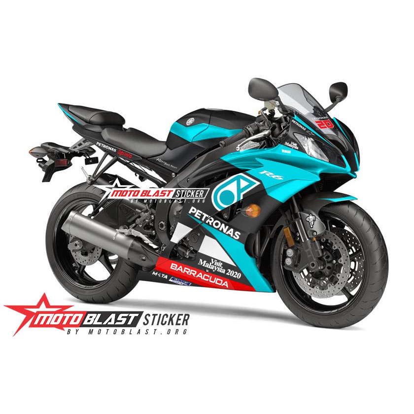 Jual Decal Stiker Yamaha R6 Petronas SRT 2020 Full Body Motoblast ...