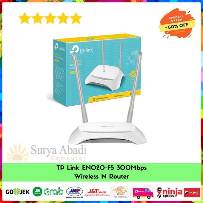Jual Tp Link En020-F5 300Mbps Wireless N Router Juraganstore92 | Shopee ...