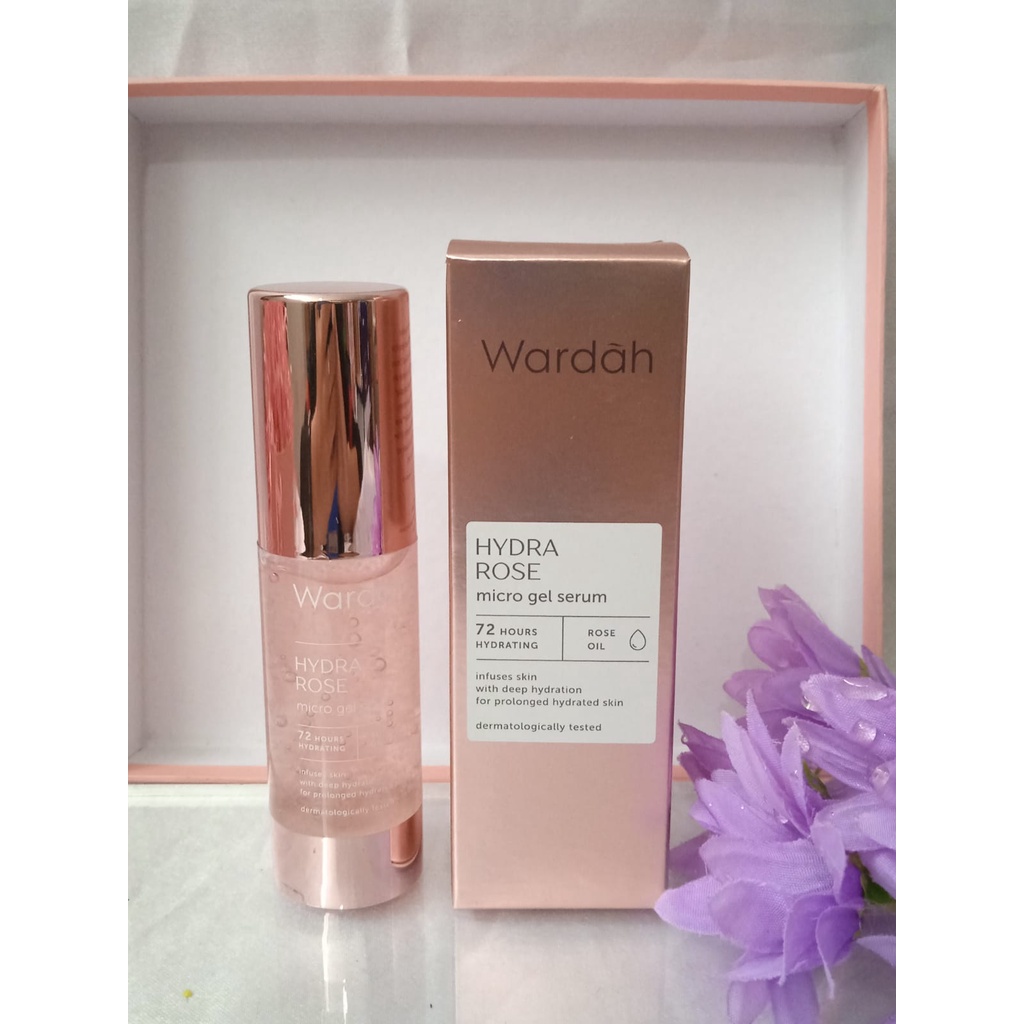 Jual WARDAH HYDRO ROSE micro gel serum 30ml | Shopee Indonesia
