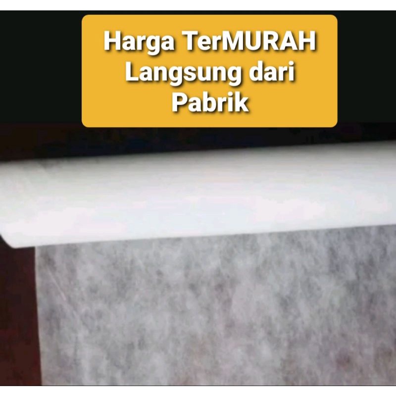 Jual Serat fiber poliester 40 gsm plus waterproofing tambal bocor ...