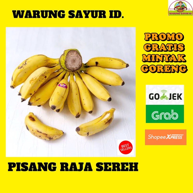 Jual PISANG RAJA SEREH SUPER | Shopee Indonesia