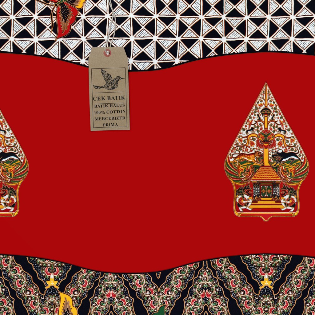 Jual Kualitas Ekspor Motif Special Batik Wayang Kulit Tradisional V1 ...