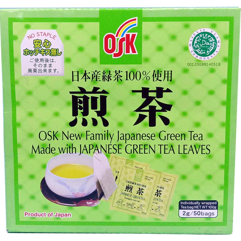 Jual OSK JAPANESE GREEN TEA 50'S X 2G | Shopee Indonesia