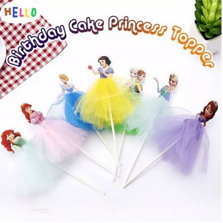 Jual Disney Princess Cake Topper - Toper Kue Karakter Princess Disney ...