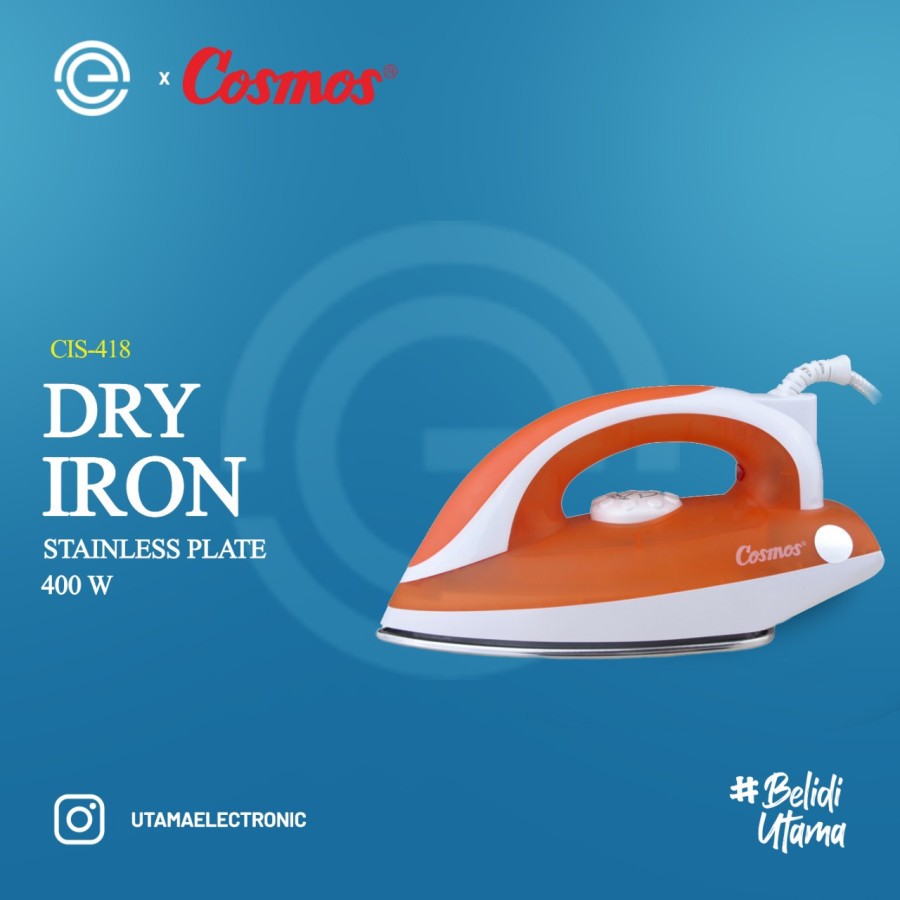 Jual Setrika Listrik Gosokan Pakaian Pengahalus Baju Setlika Strika ...