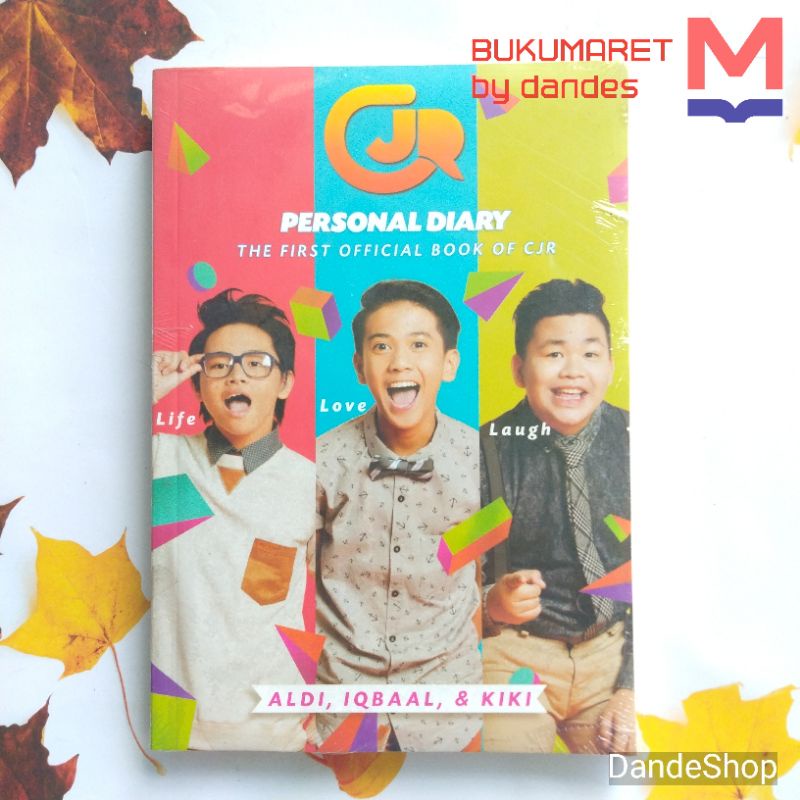 Jual CJR Personal Diary - The First official Book of CJR - Buku by Aldi Iqbal Kiki | Shopee ...