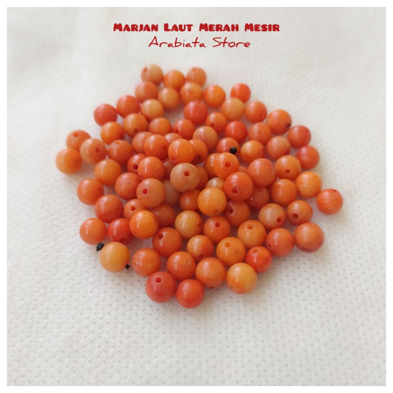 Jual Butiran Tasbih Marjan Laut Merah Mesir Asli | Shopee Indonesia
