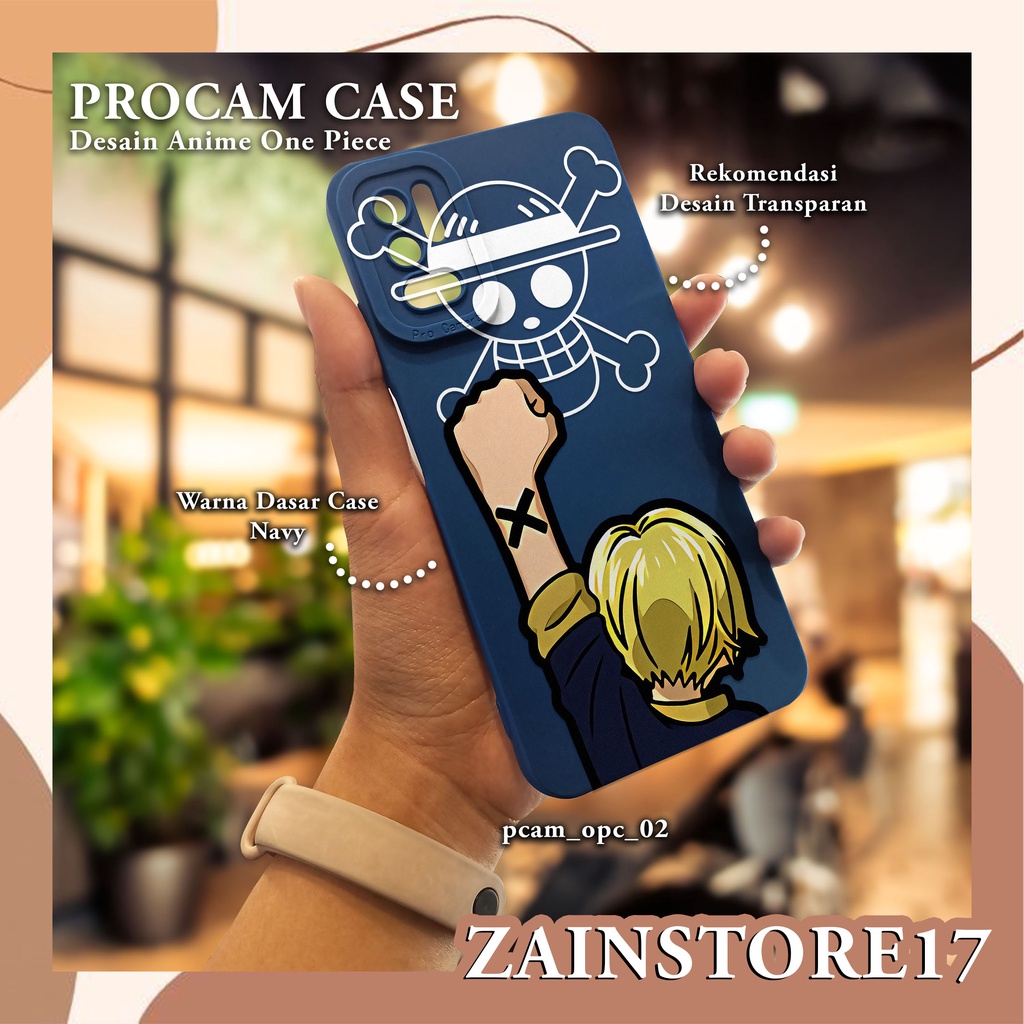 Jual Case Custom Desain Anime One Piece Casing Softcase PRO CAMERA ...