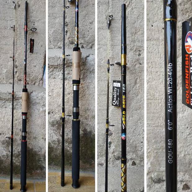 Jual Jual Joran Goldenfish GOLD UGLY Panjang 1,8 Meter kekuatan 20-40Lb ...