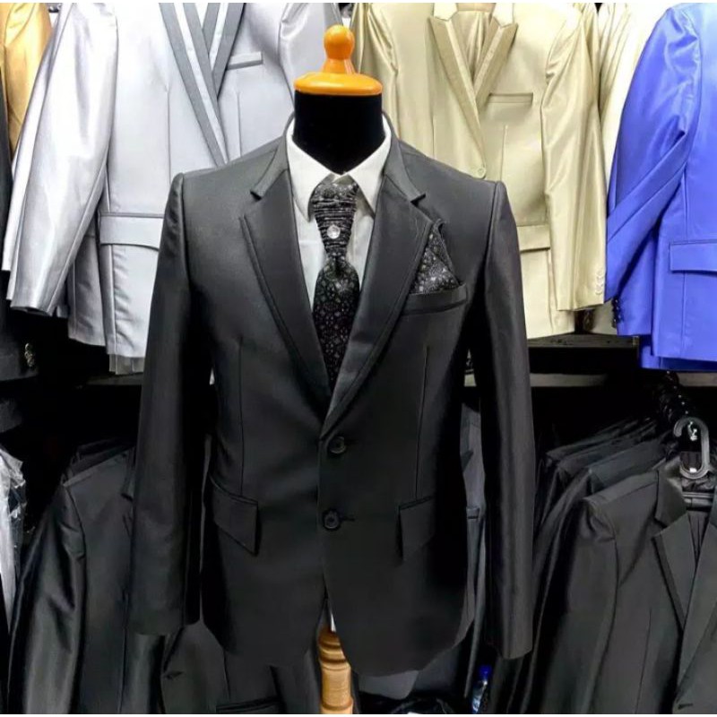 Jual JUMBO/XXL,XXXL Jas Formal semi WOOL Blazer Kantor Pria Jas Wedding ...