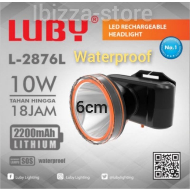 Jual Senter Kepala Luby 2903 / 2902 / 2881 /2879 / 2900 /2899 / 2876 /2877/ 2871 / 2875 / 2868 ...