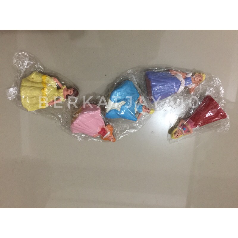 Jual Topper Princess Putri Figure Set Figurine Hiasan Kue Tart Ulang ...
