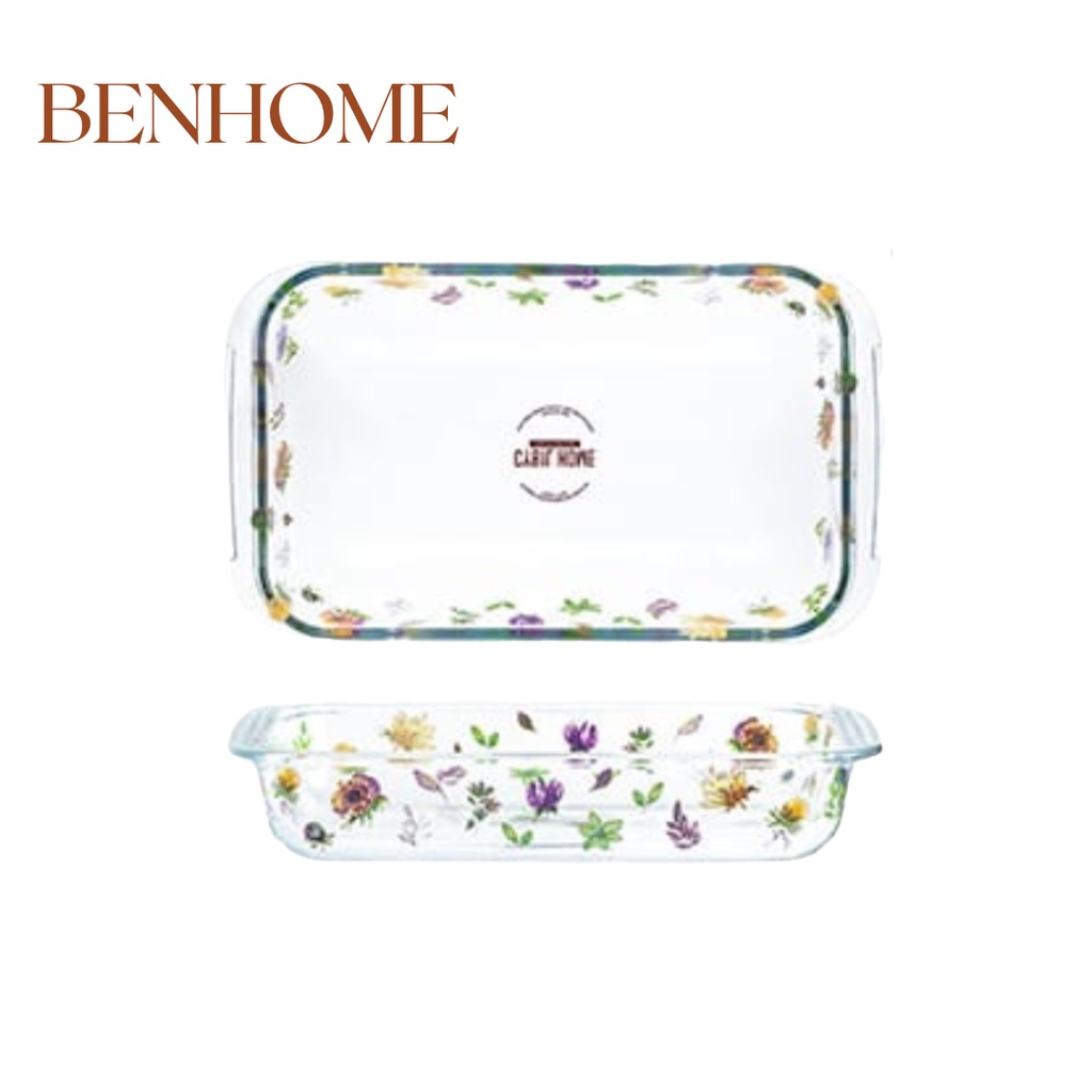Jual Loyang Kaca Borosilikat Baked Tray Rectangular Glass Microwave ...
